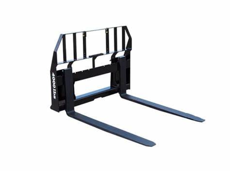 Pallet Forks 48" for SSL & CTL Rental - Kings Equipment